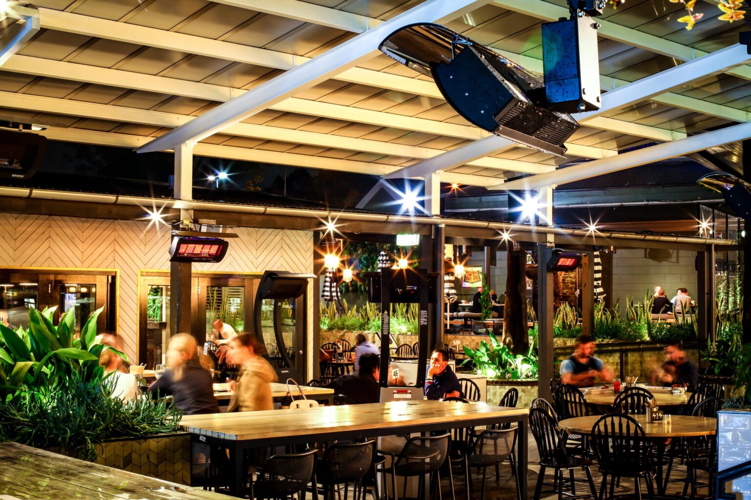 Tungsten Smart-Heat™ Gas - Outdoor Gas Radiant Heater | Bromic Heating