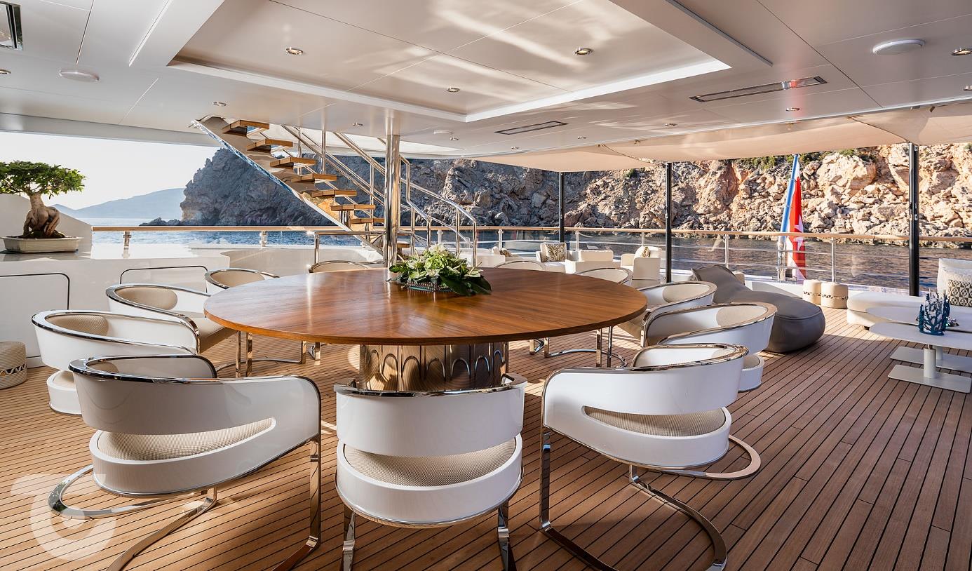 Bromic Outdoor Heaters for Super Yachts & Cruise Ships