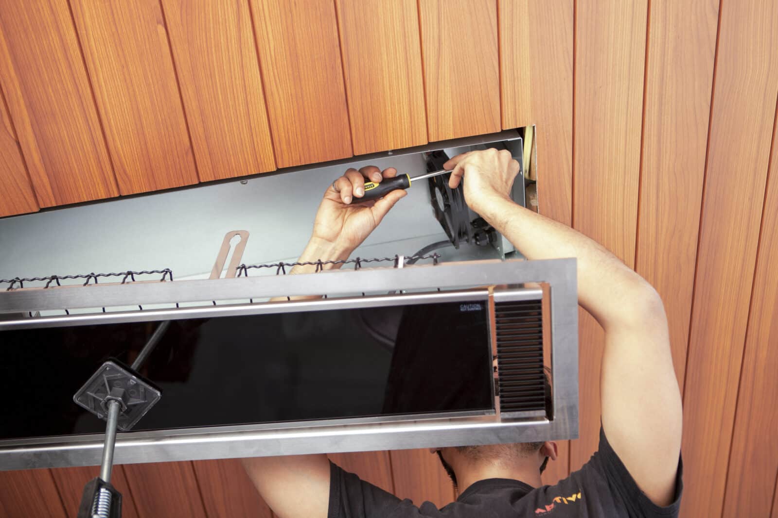 Platinum Electric Heaters Recessed Using the Low Clearance Recess Kit ...