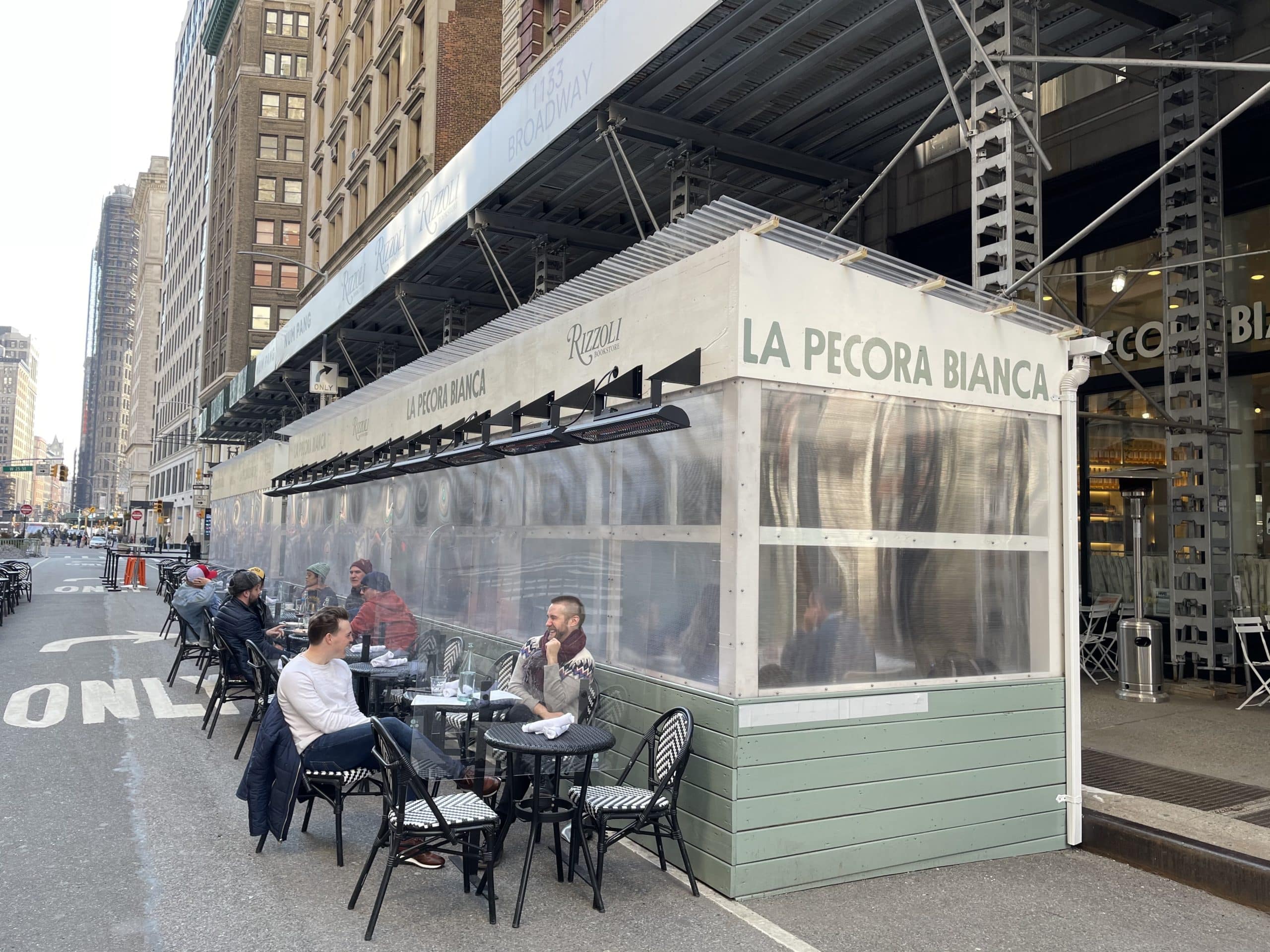 Restaurant Wall Mounted Outdoor Heaters at Pecora Bianca